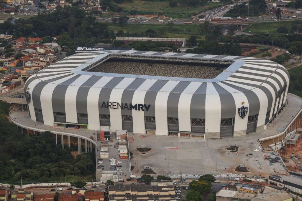 Arena MRV com Gramado NOVO Para a Próxima Temporada